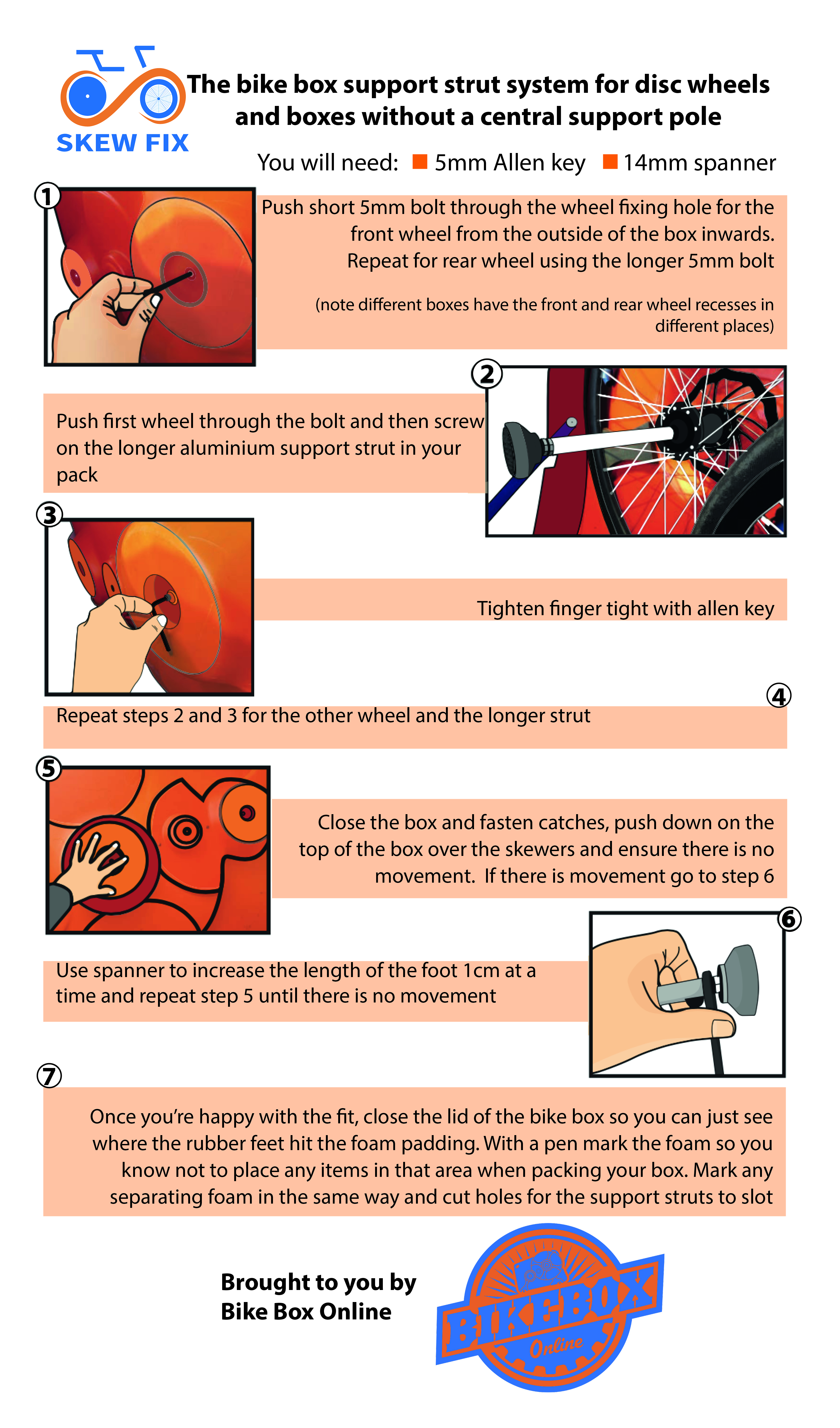 Skew Fix – disc wheel support system | Bikebox Online